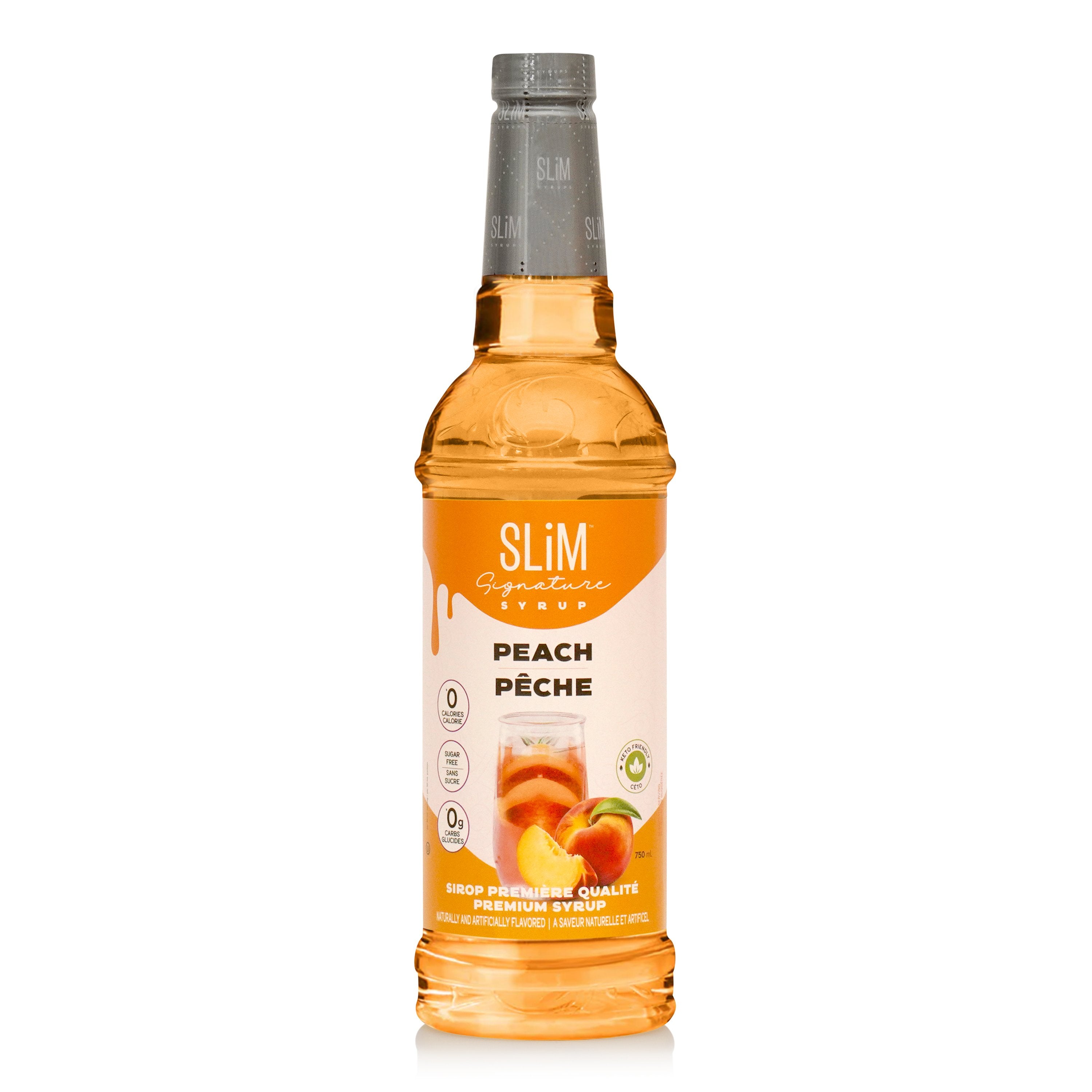 Slim Sugar Free Peach Syrup – Slim Signature Syrups
