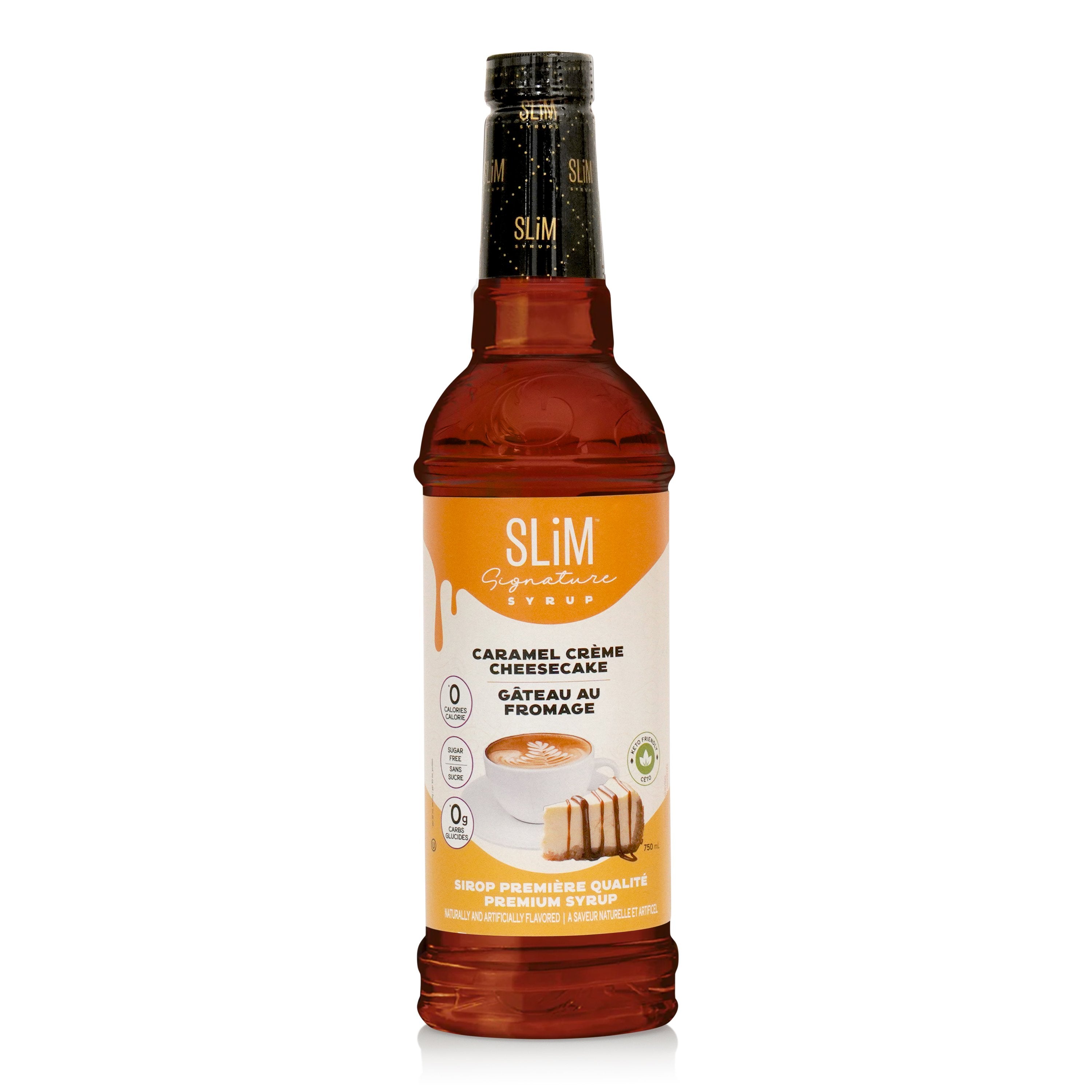 Slim Sugar Free Caramel Creme Cheesecake Syrup – Slim Signature Syrups