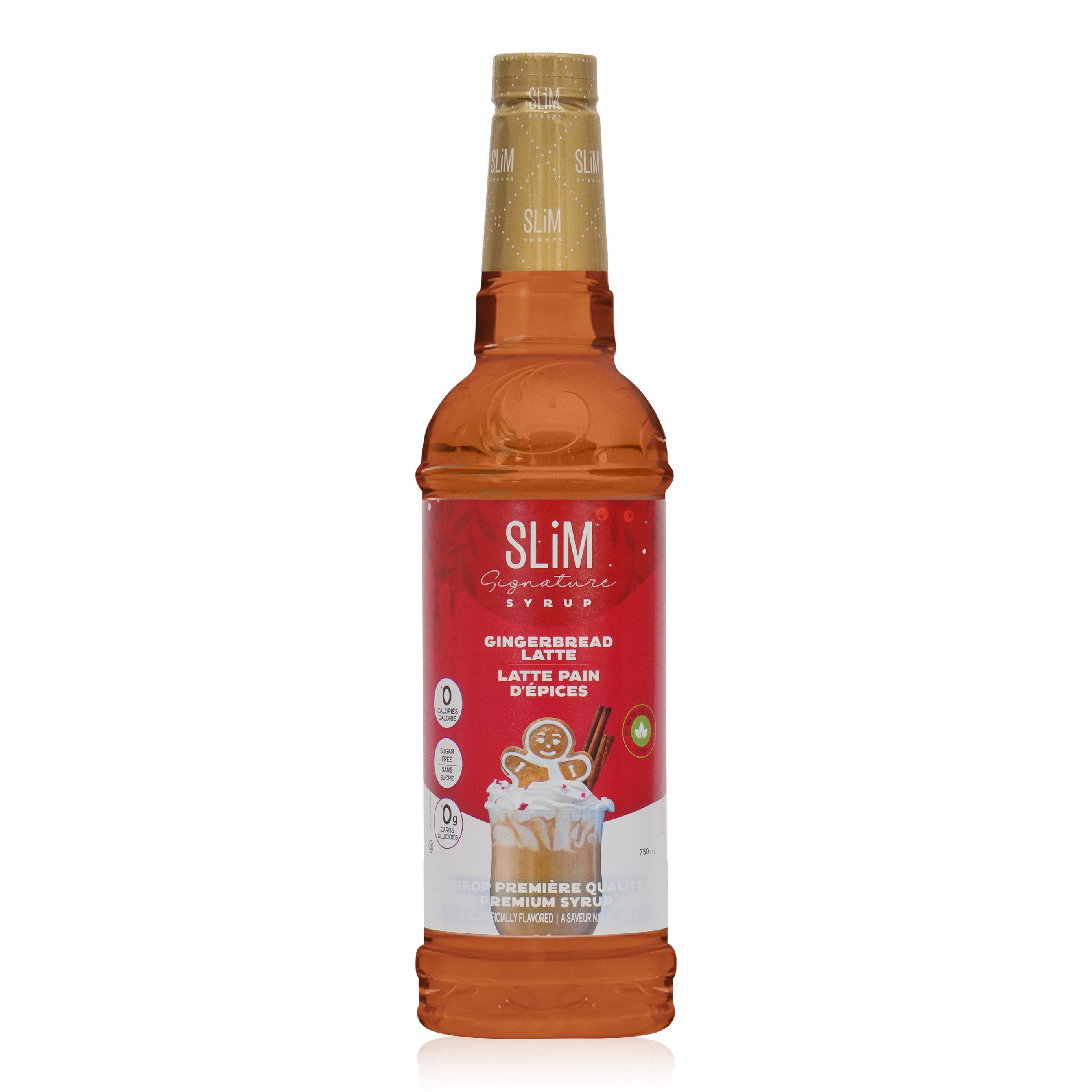 Slim Sugar Free Gingerbread Latte Syrup – Slim Signature Syrups